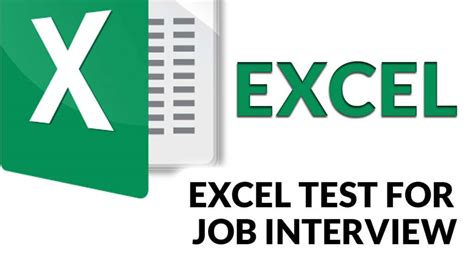 Sample Excel Test For Job Interview At Benjamin Hutchison Blog