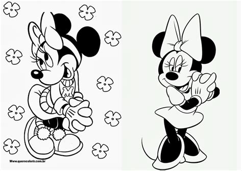 Minnie Mouse Para Imprimir Y Colorear
