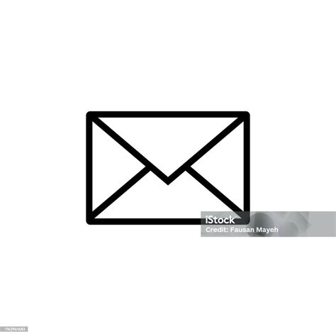메일 아이콘입니다 봉투 기호입니다 벡터 일러스트레이션 투명한 배경 이메일 아이콘 아이콘에 대한 스톡 벡터 아트 및 기타 이미지 아이콘 전자메일 우편 Istock