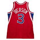 Mitchell And Ness Nba Authentic Jersey Philadelphia 76ers 96 Allen Iverson Ebay