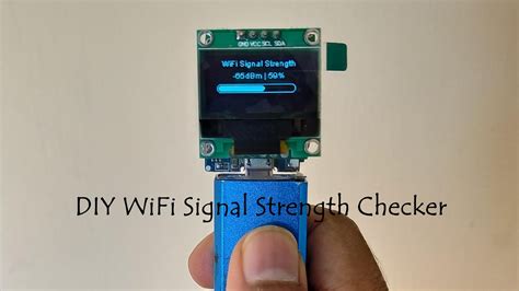 Wifi Signal Strength Scanner Monitor Or Checker 5 Steps Instructables