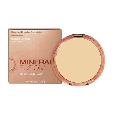 Pressed Powder Mineral Foundation Mineral Fusion