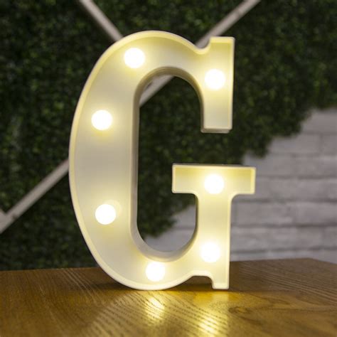 【fast Delivery】a Z 3d Letter Led Alphabet Decor Lamp Letter Light Party