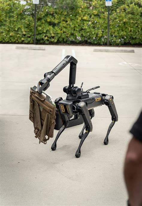 Rugged And Nimble Spot Provides Intelligent Mobility That Conventional Eod Robots Cannot Spot