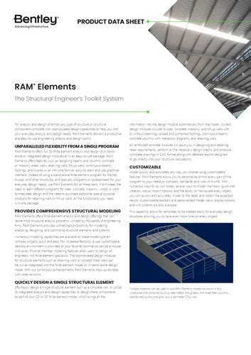 Ram Elements Design Software For Windows At ₹ 86447 In Patna Id 2854445424833