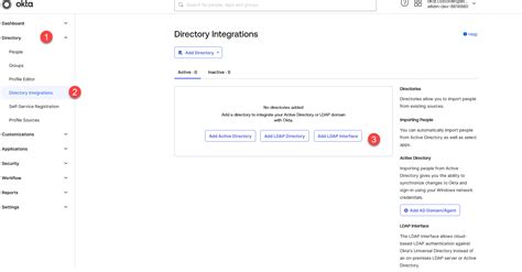 Okta Connect Okta Tenant Using LDAP Interface Cybersecurity IAM
