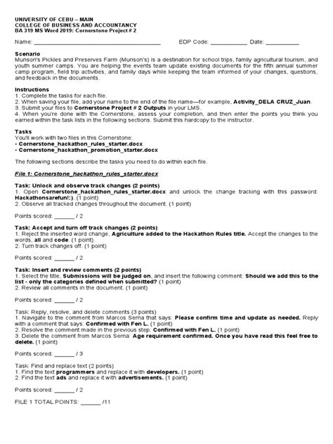 Module 4b Cornerstone Project 2 Doc Pdf Microsoft Word Software Development
