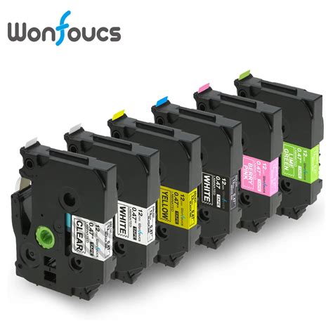 Mm Compatible Tze P Touch Brother Tz Tapes Tz Tze Tz Tzemqp Printer Ribbons For