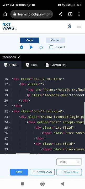 Create Facebook Login Page Using Html And Css Youtube