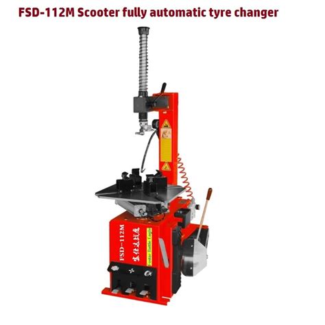 Fully Motorcycle Tire Disassembly And Assembly Machine With Dual Speed Motor And Fully