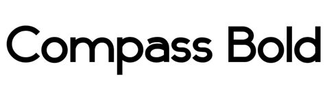 Compass Bold Font Details And Characters —