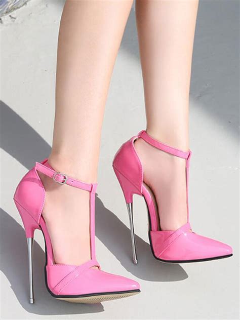 Hot Pink High Heel Shoes