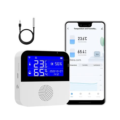 Lda Tuya Wifi Temperature And Humidity Monitor Iot Devices Smart Agriculture Iot Sensor Humidity