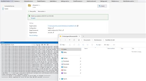 Net Visual Studio 2022 Community Publish To Folder Not Working Stack Overflow
