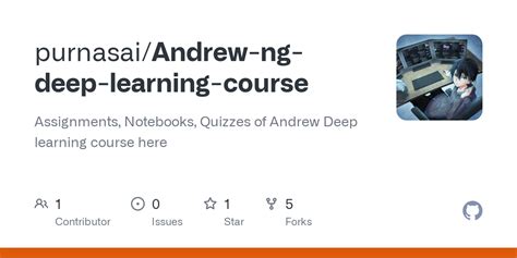 GitHub Purnasai Andrew Ng Deep Learning Course Assignments Notebooks Quizzes Of Andrew Deep