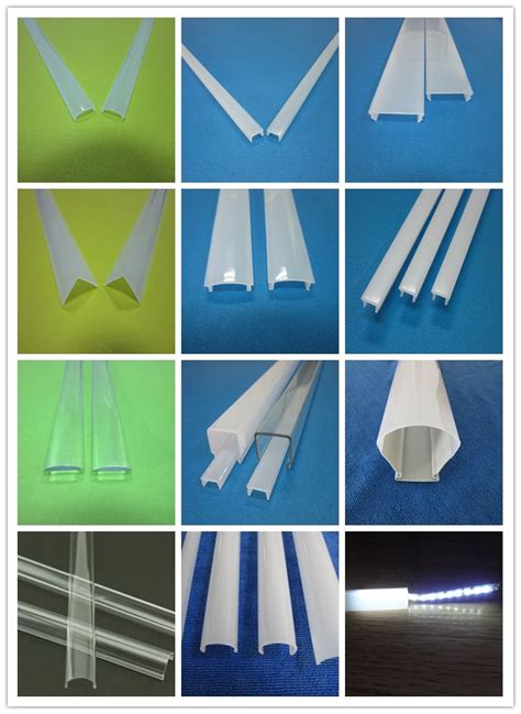Polycarbonate Cover LED Diffuser LED Strip Light Diffuser Cover Wholesale LED Tube On