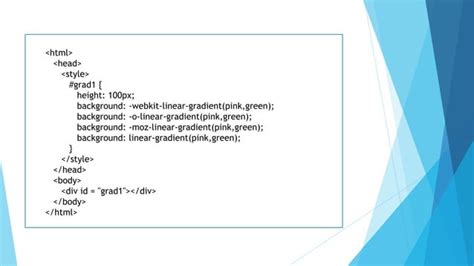 Css Gradients Ppt