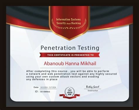 abanoub hanna on linkedin penetration testing cyber security bug