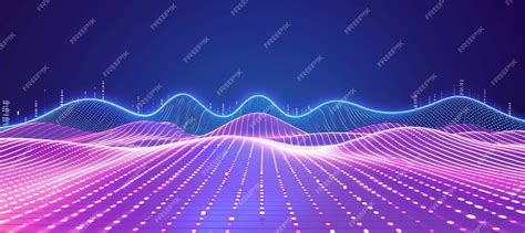 premium photo dynamic 3d hologram of complex algorithm graph for data