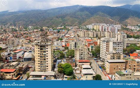Wide Angle Of Caracas Capital City Of Venezuela Stock Image Image Of