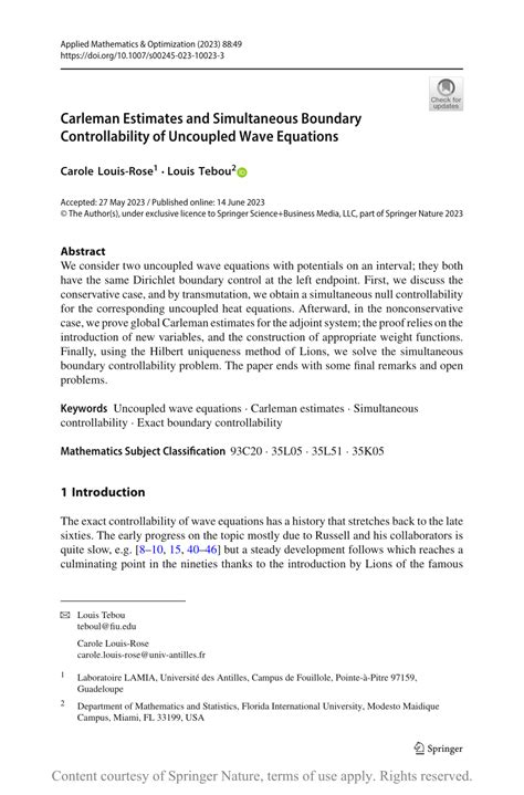 Carleman Estimates And Simultaneous Boundary Controllability Of