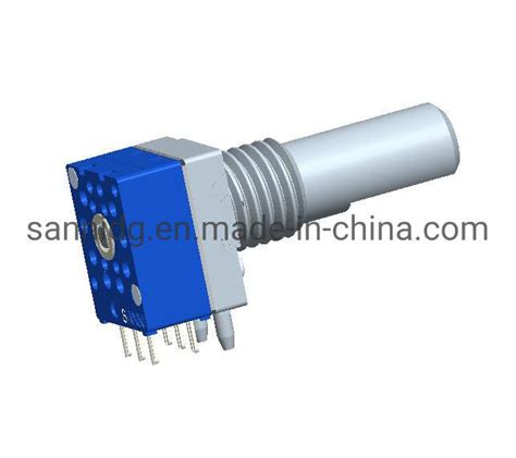 Dual Unit Rotary Shaft Encoder 10mm 16 Paulse For Channel Control
