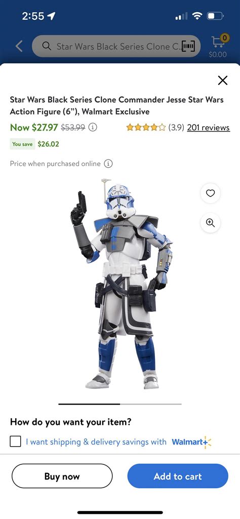 Jesse In Stock On Walmartcom Rstarwarsblackseries