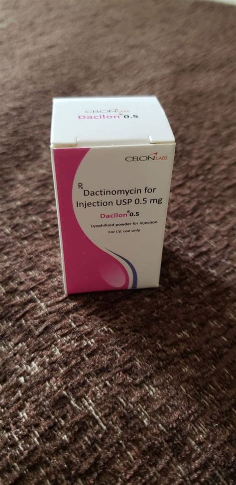 Dacilon Dactinomycin Injection Celon Vial At ₹ 350 Vial In Surat Id 25860139533