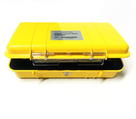 Fiber Optic Otdr Launch Cable Box Dead Zone Eliminator Single Mode G657a1 1km