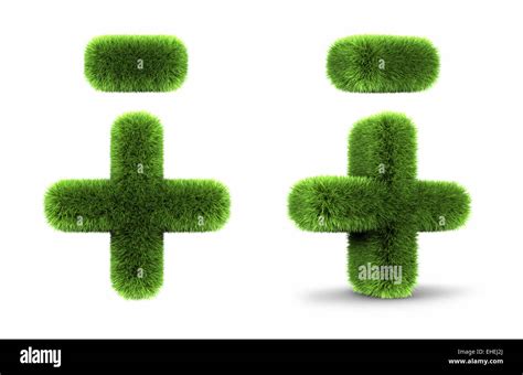 Plus Minus Symbol Cut Out Stock Images Pictures Alamy
