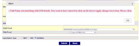 How To Solve Full Name Not Matching With ITD Details You Seem To Have Missed To Click On The