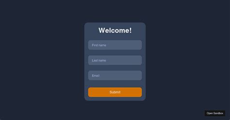 React P Formik Challenge Overview Codesandbox
