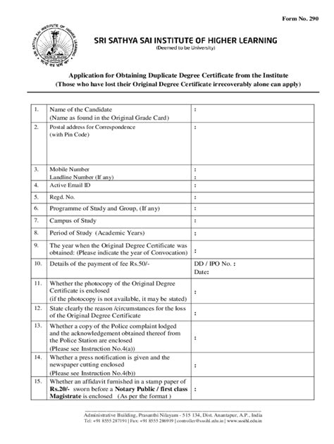 Fillable Online Duplicate Diploma Certificate Request Xlsx Cal State