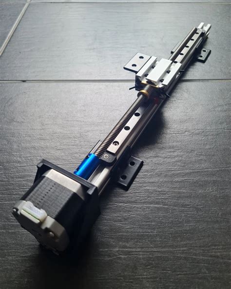 Lead Screw Driven Linear Actuator V2 By Mrg3ar Download Free Stl Model