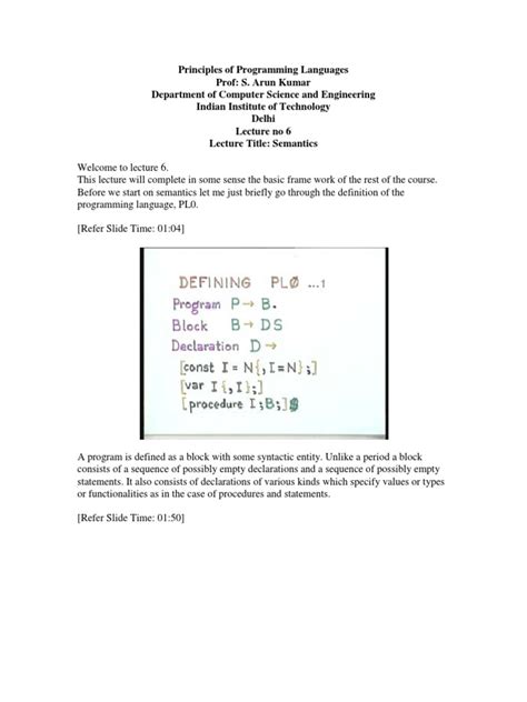 Lec 6 Pdf Parsing Algorithms