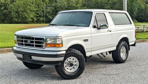 No Reserve 83k Miles Oj Simpson Bronco 4x4 50l Leather Xlt Super