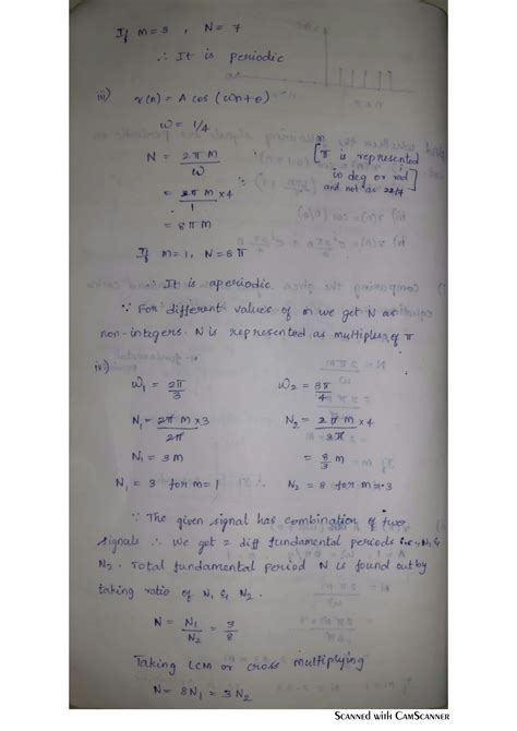 Solution Discrete Time Signals Examples Studypool