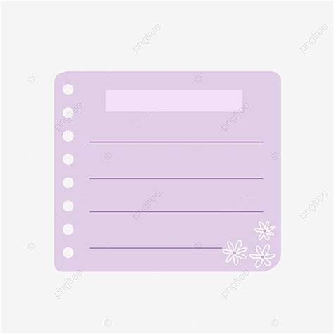 Purple Note Png Picture Noted Line Purple Flower Effect Noted Line Clipatr Png Image For