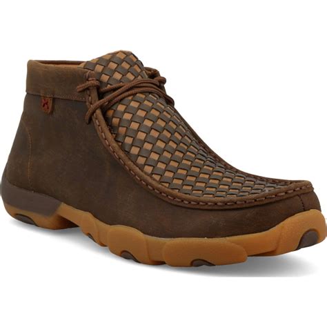 Twisted X Chukka Driving Moc Mens Customer Favorite Made For Smart