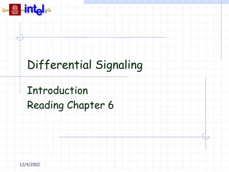 PPT Differential Signaling PowerPoint Presentation Free Download ID 5786618