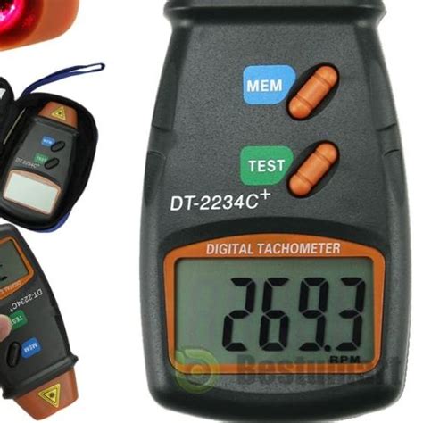 Jual Digital Laser Tachometer Rpm Meter Alat Pengukur Kecepatan Putaran Shopee Indonesia