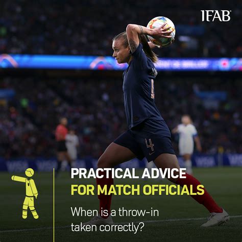 The IFAB - Practical advice for match officials: when is a throw-in ...