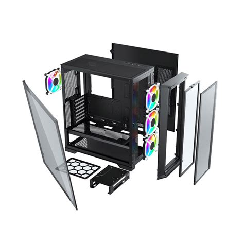Atx Computer Case Desktop Computer Hardware Pc Case