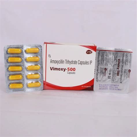 Amoxicillin 500mg Capsule At ₹ 823box Almox Amoxicillin Capsule