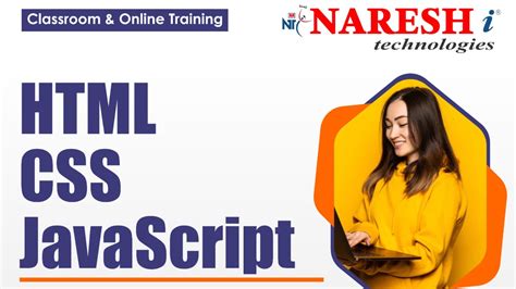 Free Demo On Html Css Javascript Training By Mr Shiva Kumar Nareshit