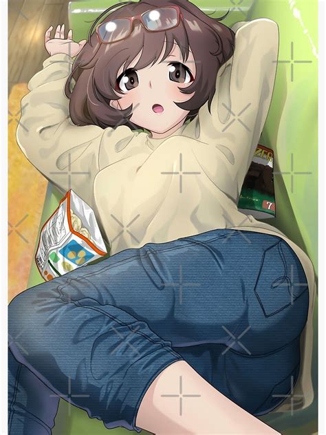 Yukari Akiyama Girls Und Panzer Anime Art Print For Sale By