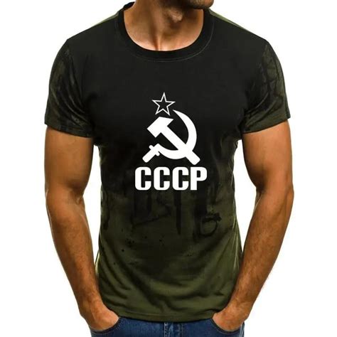 Купить Мужская футболка летние русские футболки с 3d принтом мужские ...