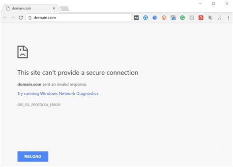 How To Fix The ERR SSL PROTOCOL ERROR Ways