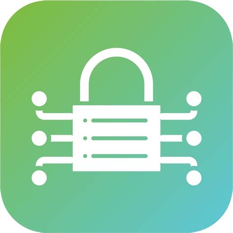 Premium Vector Data Encryption Icon Style