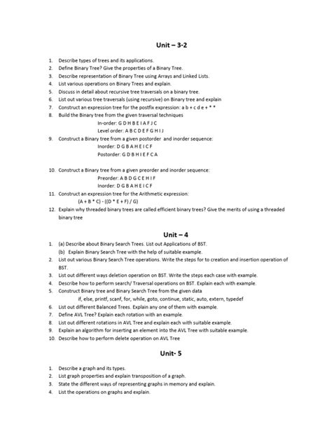 Fds Mid 2 Assignment Questions Pdf Combinatorics Graph Theory